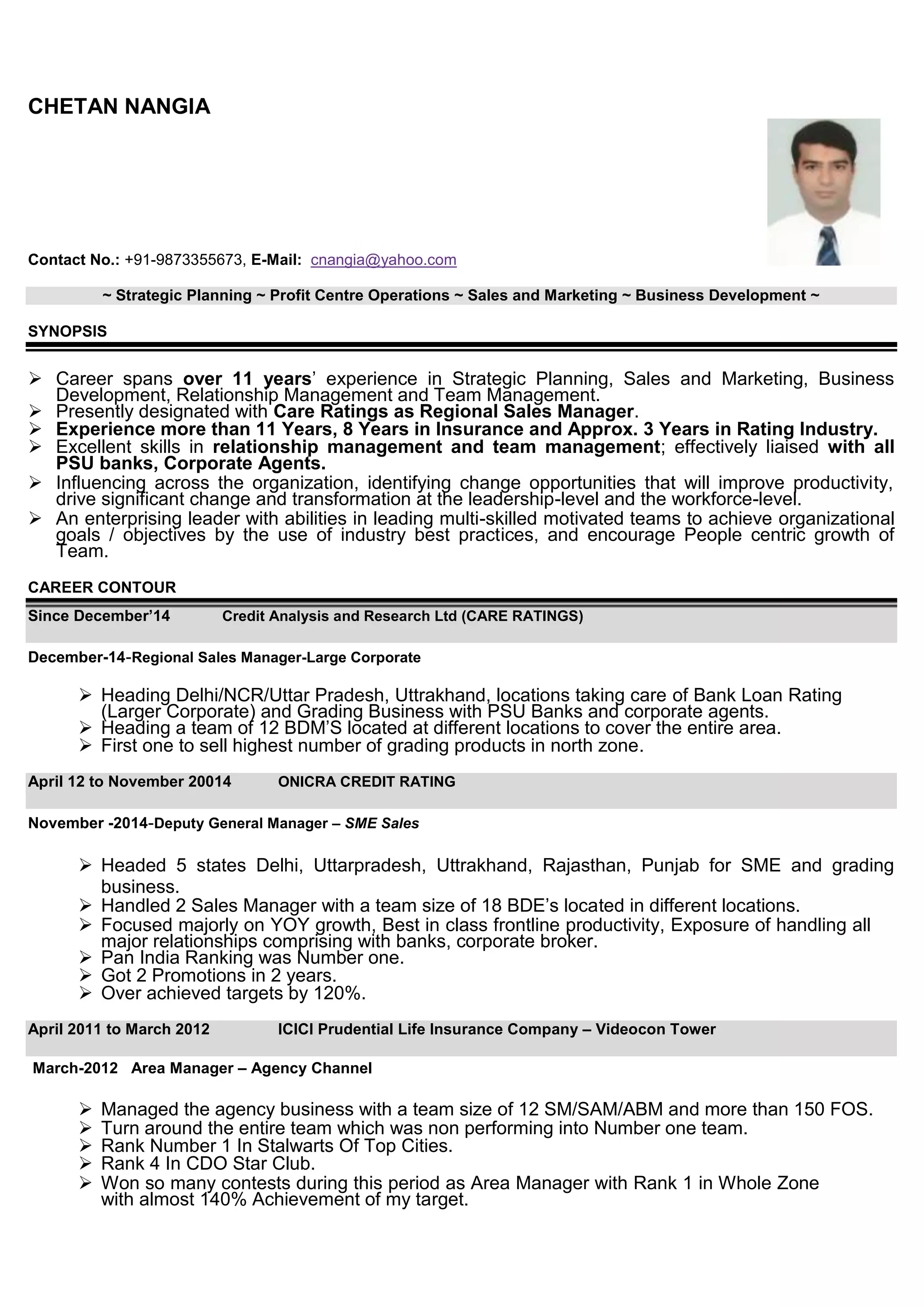 Chetan Nangia Resume | PDF