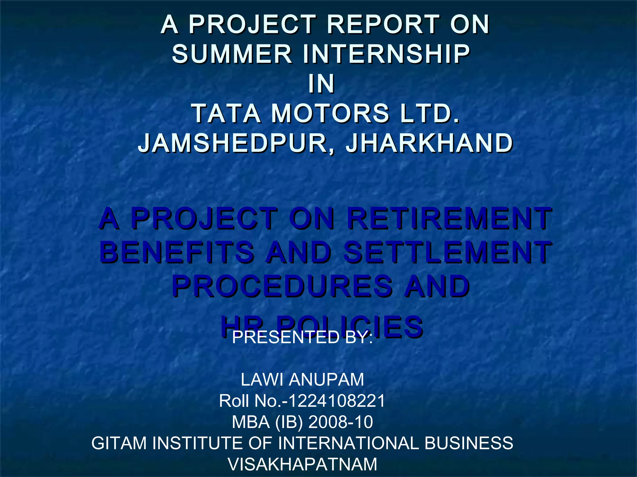24090395-PROJECT-ON-TATA-MOTORS | PPT
