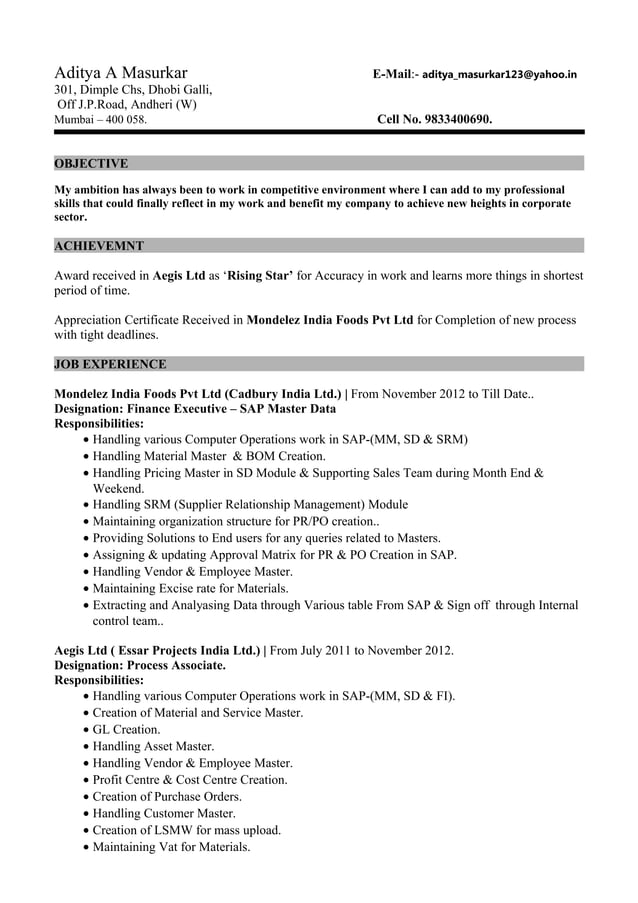 ADI_RESUME New | PDF