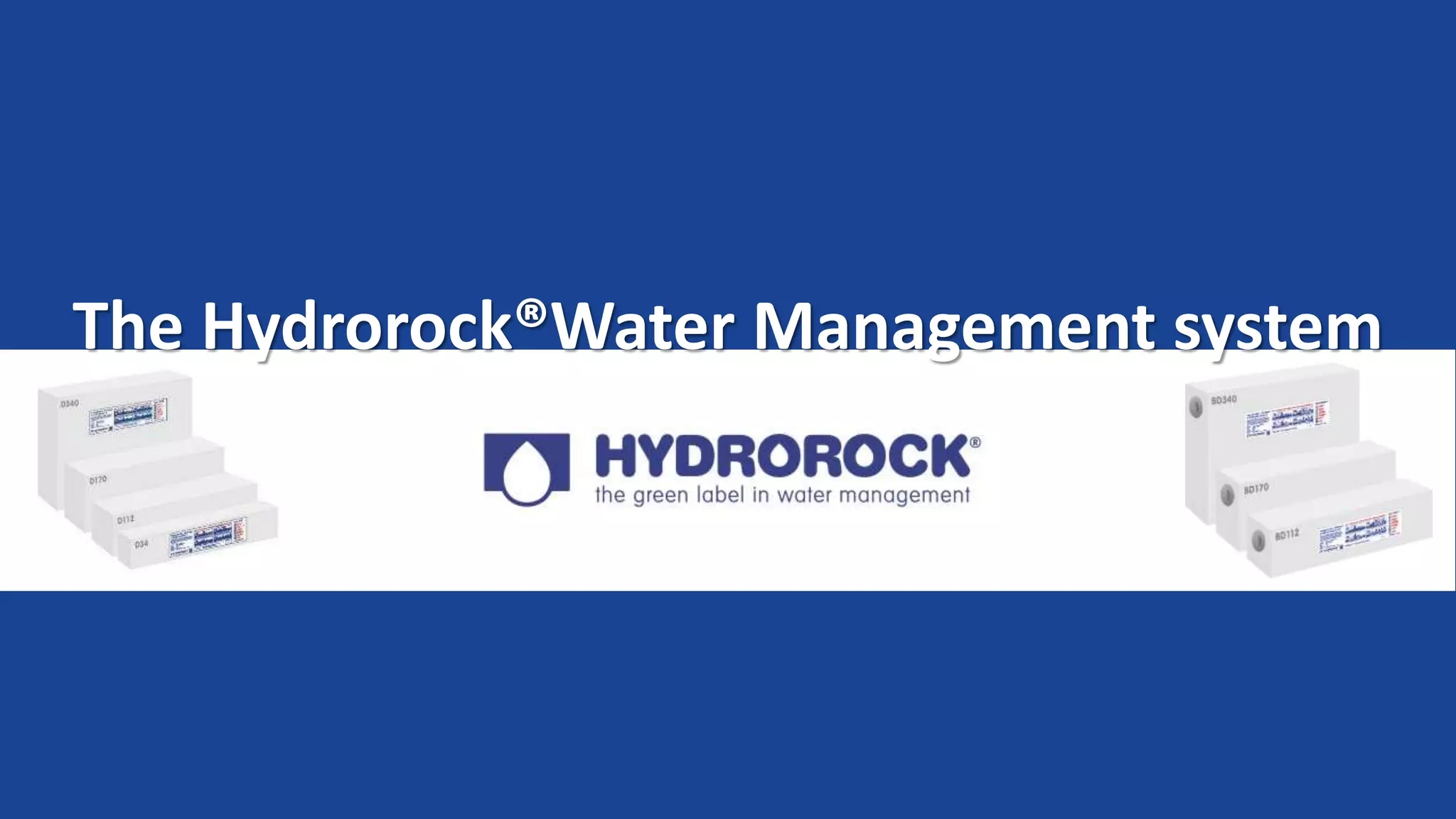 Hydrorock Corporate Presentation English | PPT