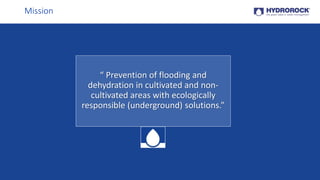 Hydrorock Corporate Presentation English | PPT