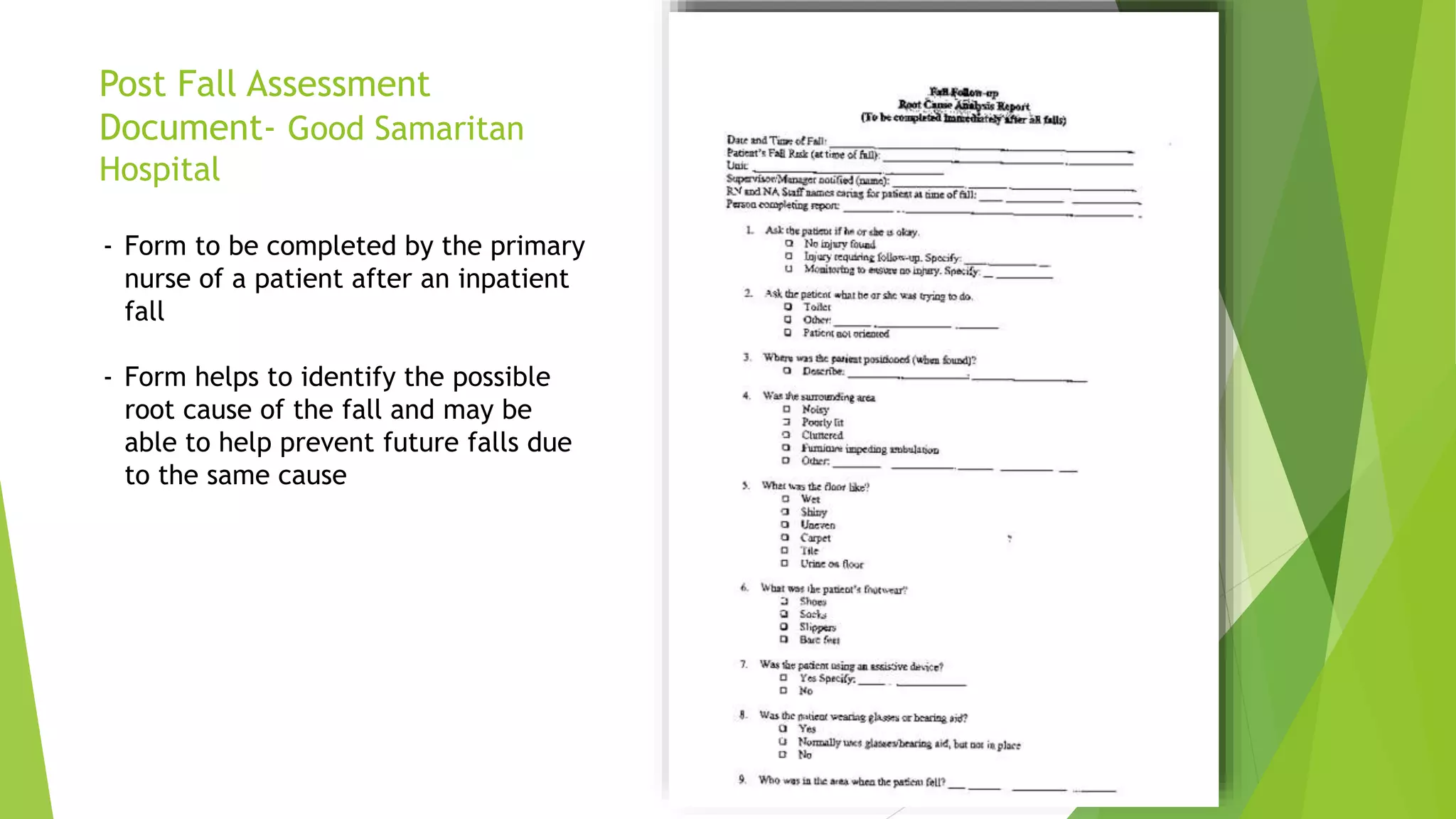 Fall Prevention (1) | PPTX