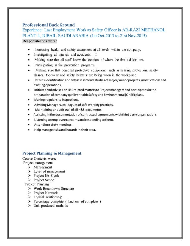 Abdul Rafay-CV | PDF