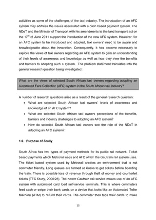 Automated Fare Collection Systems | PDF