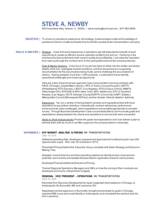 Steve Newby Resume 11-06-15 | PDF