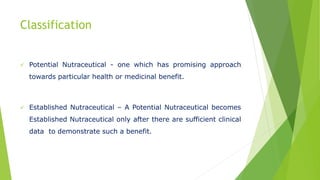 NUTRACEUTICALS | PPTX