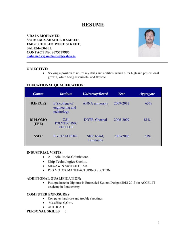 resume | DOC