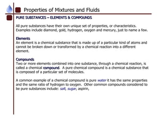 Mix and Flow of Matter | PPT