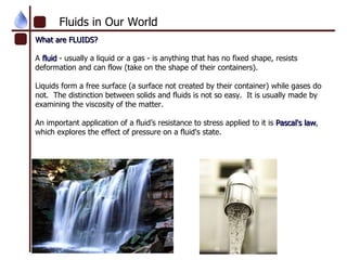 Mix and Flow of Matter | PPT