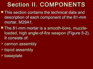 81 mm mortar | PPT