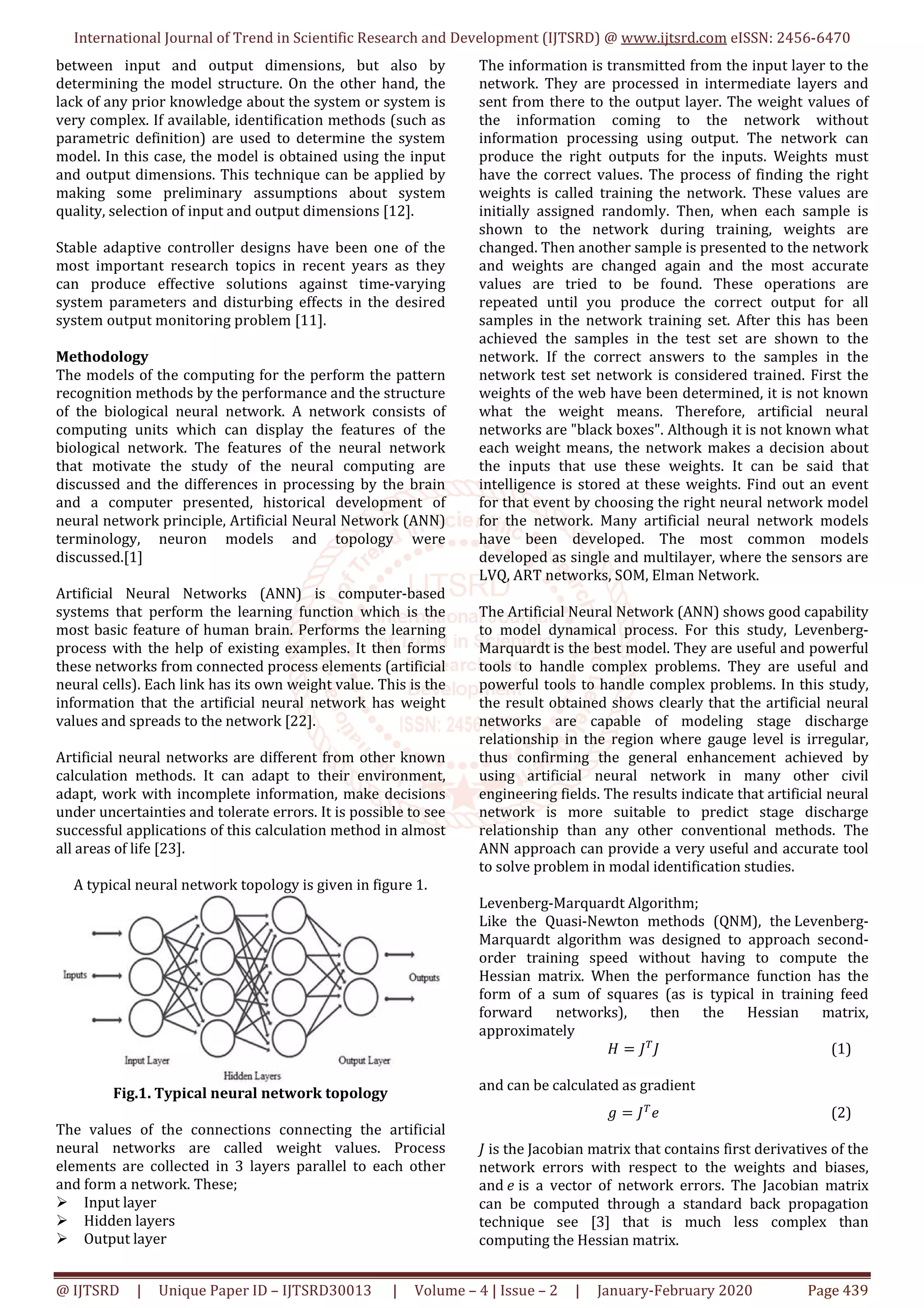 Obtaining Modal Parameters In Steel Model Bridge By System Identification Using Artificial