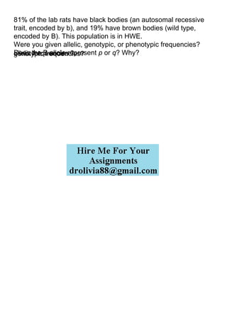 81 of the lab rats have black bodies an autosomal recessiv.pdf