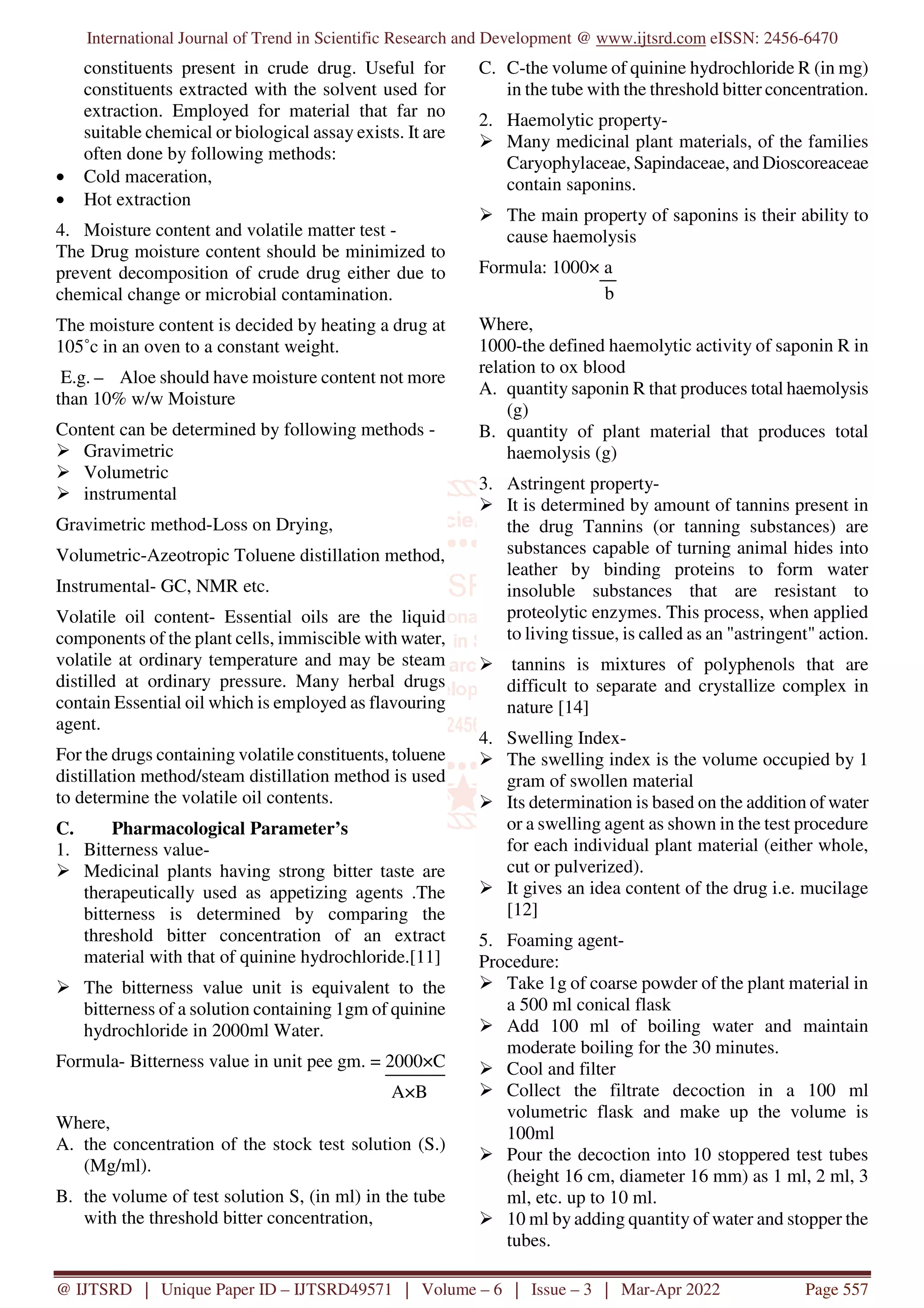 WHO and ICH Guidelines for the Assessment of Herbal Drug | PDF