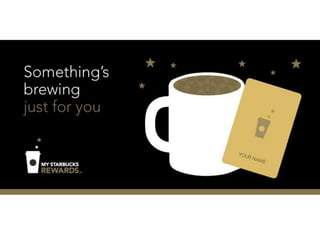 My starbucks rewards - Gamification in customer engagement - Manu ...