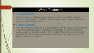 Hazardous Waste Management | PPT