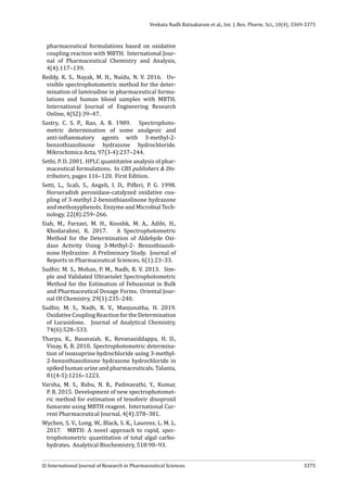 Ulipristal acetate determination using MBTH | PDF