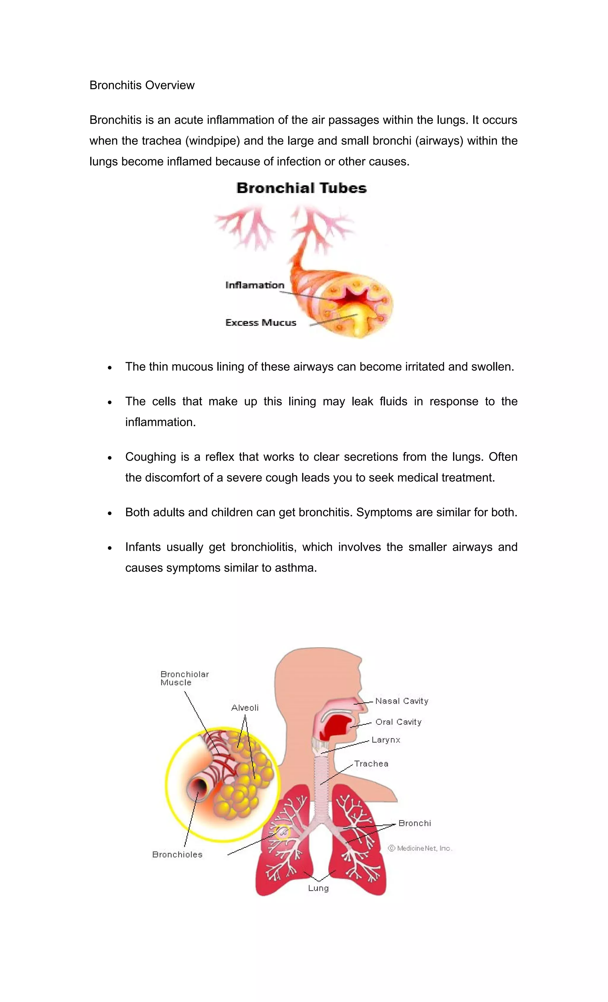 82006017 22508056-case-study-of-bronchitis | DOC