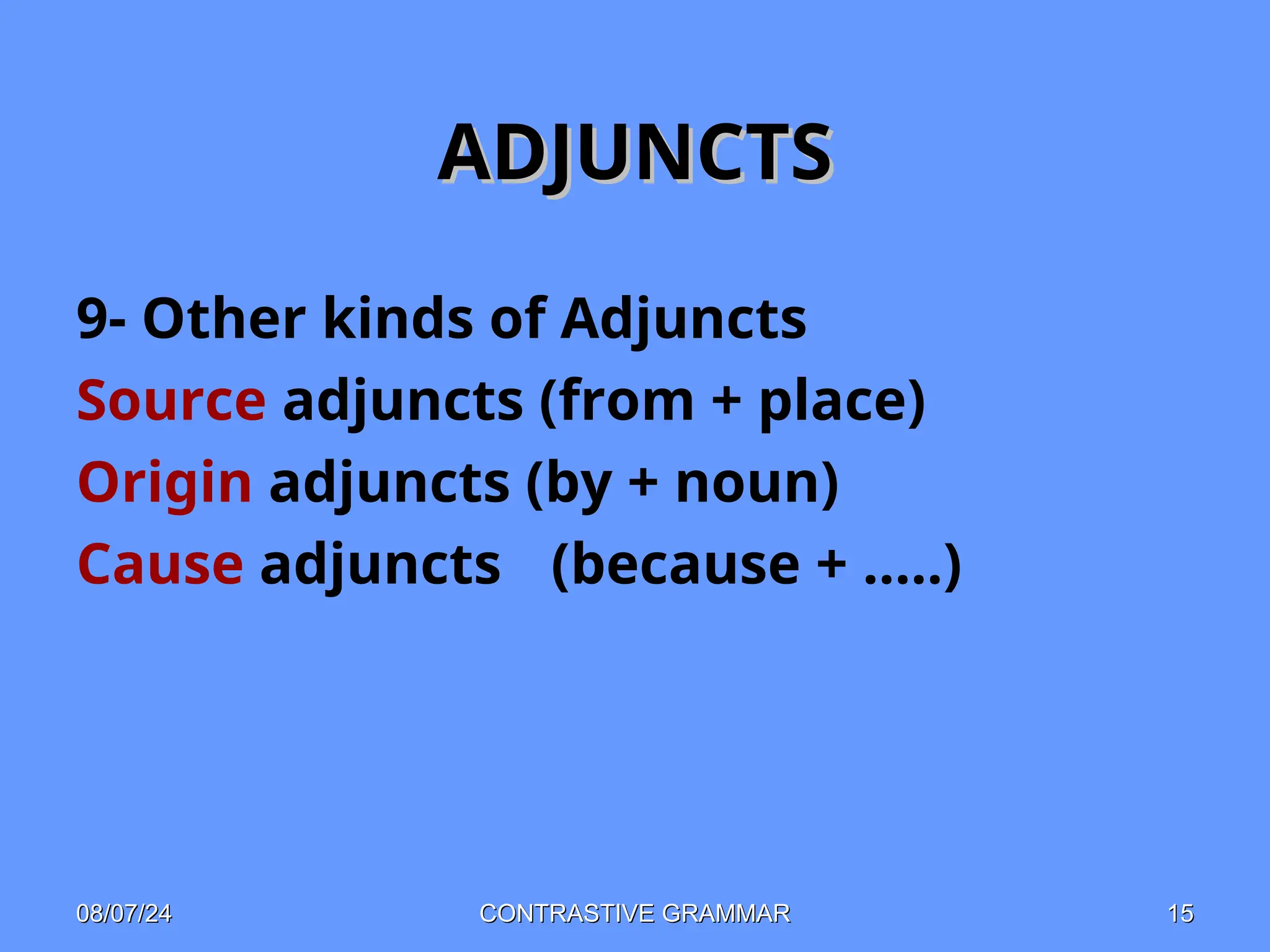 ADVERBS IN ENGLISH (adverbios en ingles) | PPT