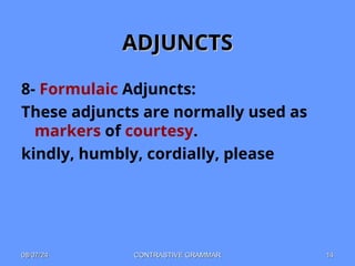 ADVERBS IN ENGLISH (adverbios en ingles) | PPT