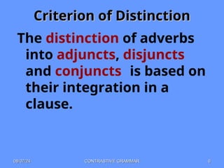 ADVERBS IN ENGLISH (adverbios en ingles) | PPT