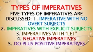 MATERI IMPERATIVE KELAS X SMK KURIKULUM MERDEKA | PPTX