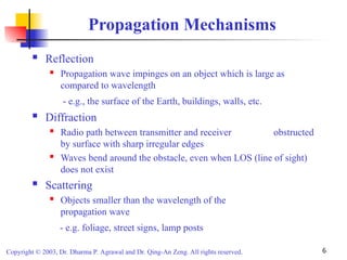 Mobile radio propagation - loss and calculations | PPT