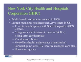 HHC Integration of HIV Testing Within Routine Care | PPT