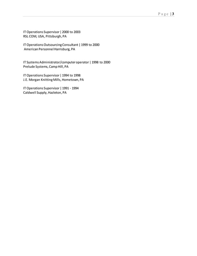 James Binder resume | PDF