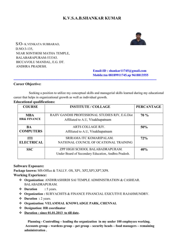 SHANKAR RESUME_23-Dec-14 | DOC