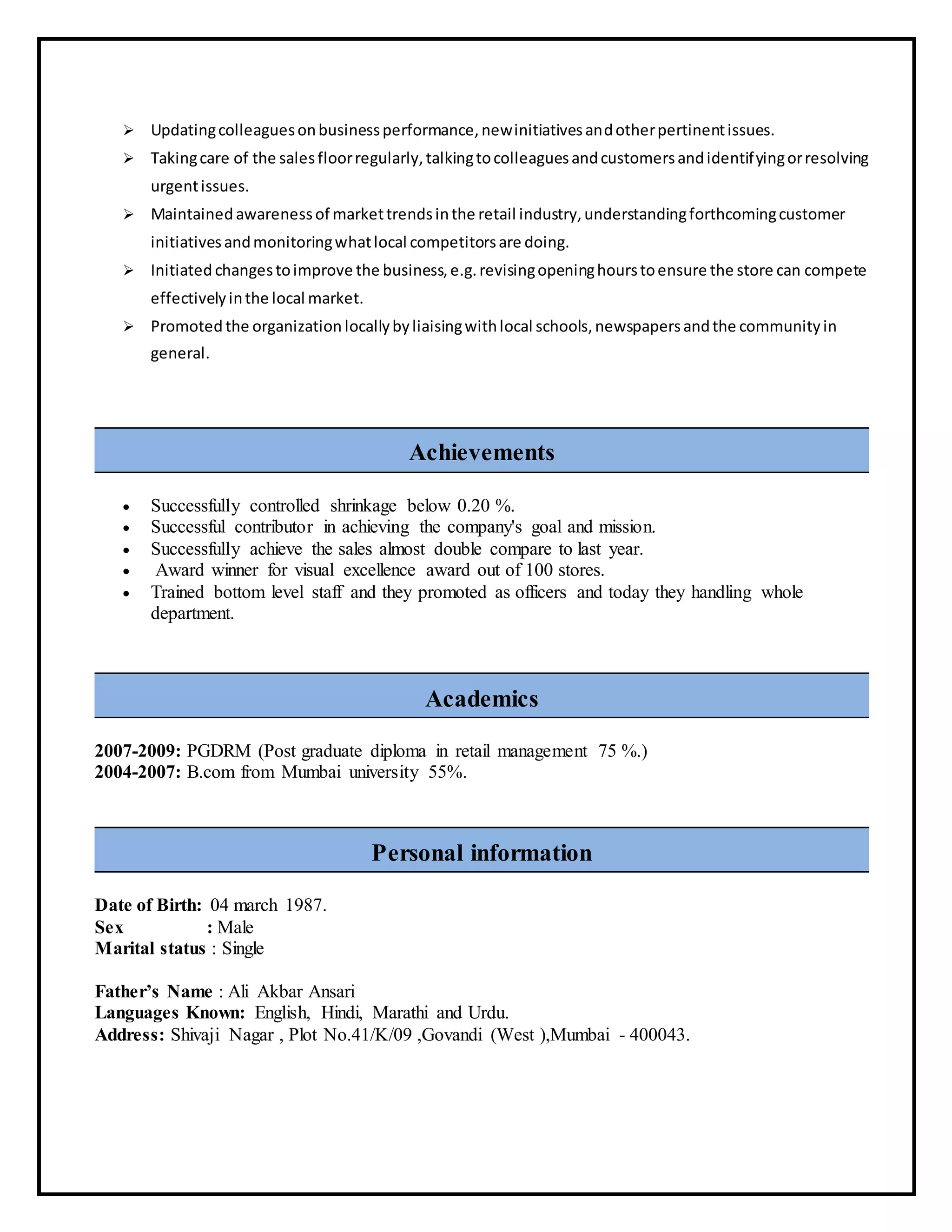 Shamsuddin Ansari_Resume | DOCX