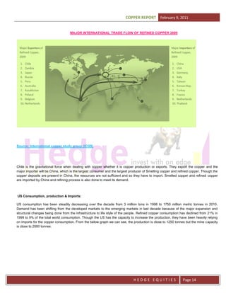 Copper Fundamental report | PDF