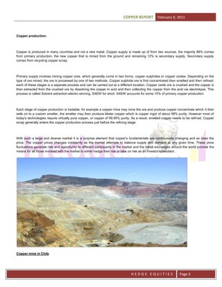 Copper Fundamental report | PDF