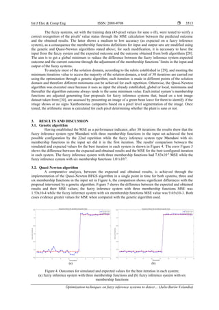 Optimization techniques on fuzzy inference systems to detect Xanthomonas campestris disease | PDF