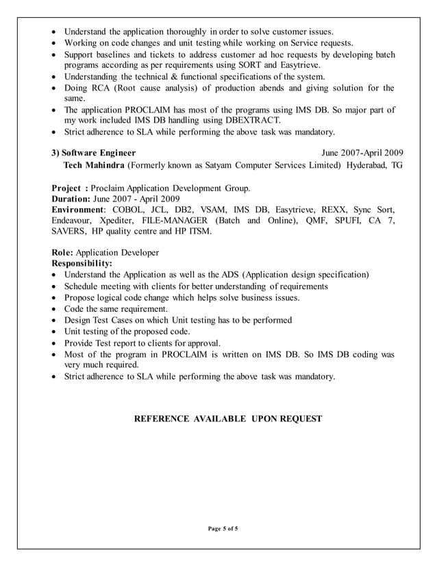 Muralikrishna Rathipelli Resume June 23nd Mainframe Developer | DOCX