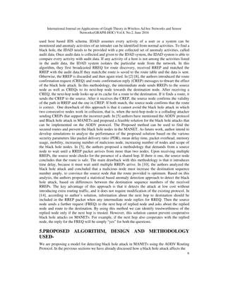 A Novel Intrusion Detection System for Detecting Black-Hole Nodes in MANETS | PDF