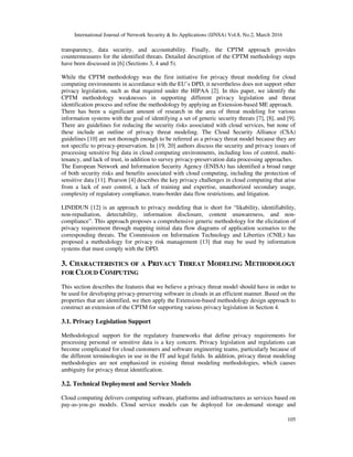 DESIGN AND IMPLEMENTATION OF THE ADVANCED CLOUD PRIVACY THREAT MODELING | PDF