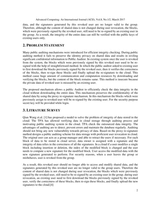 Maintaining Data Integrity for Shared Data in Cloud | PDF