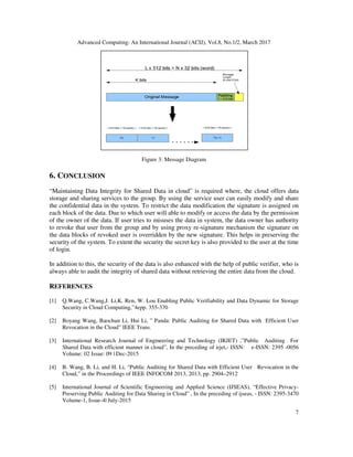 Maintaining Data Integrity for Shared Data in Cloud | PDF