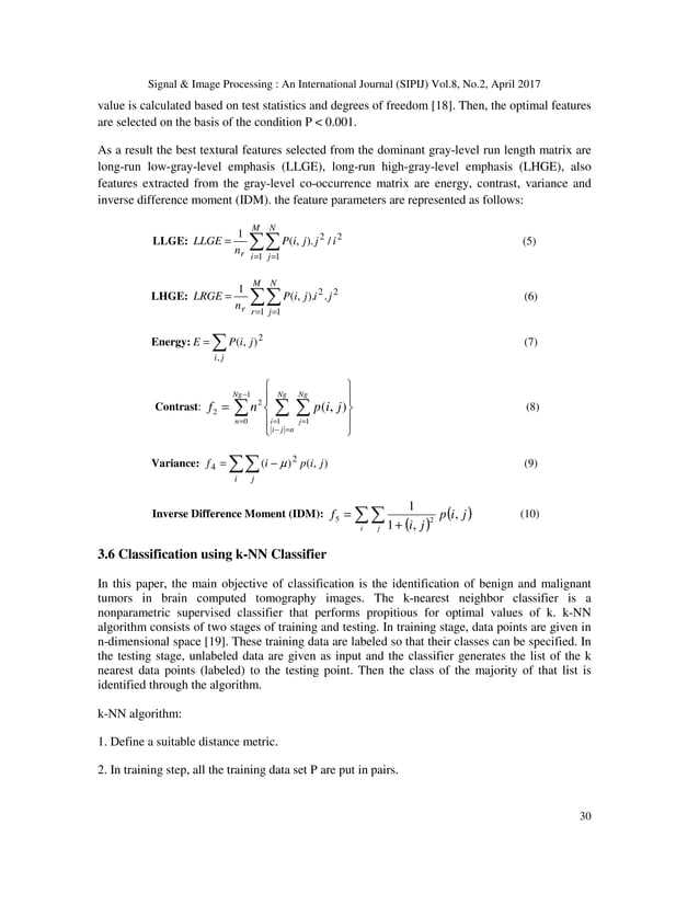 MALIGNANT AND BENIGN BRAIN TUMOR SEGMENTATION AND CLASSIFICATION USING SVM WITH WEIGHTED KERNEL ...