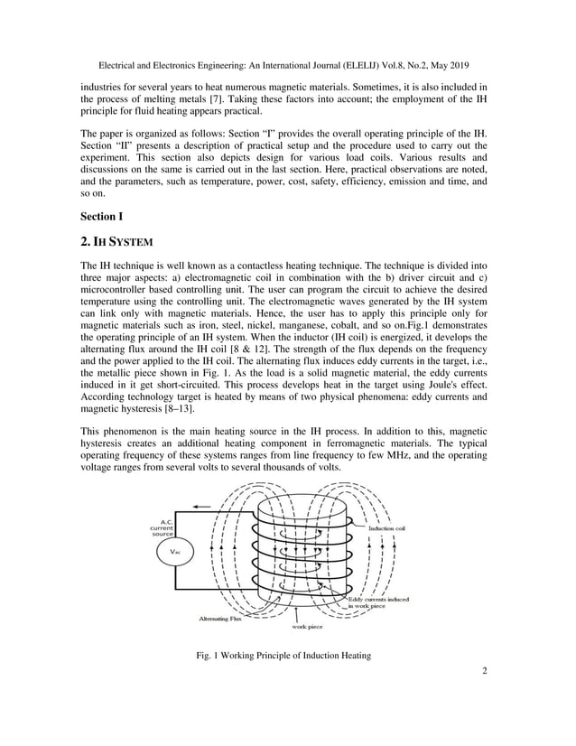 HEAT ABSORPTION IN FLUID USING INDUCTION HEATING TECHNOLOGY | PDF