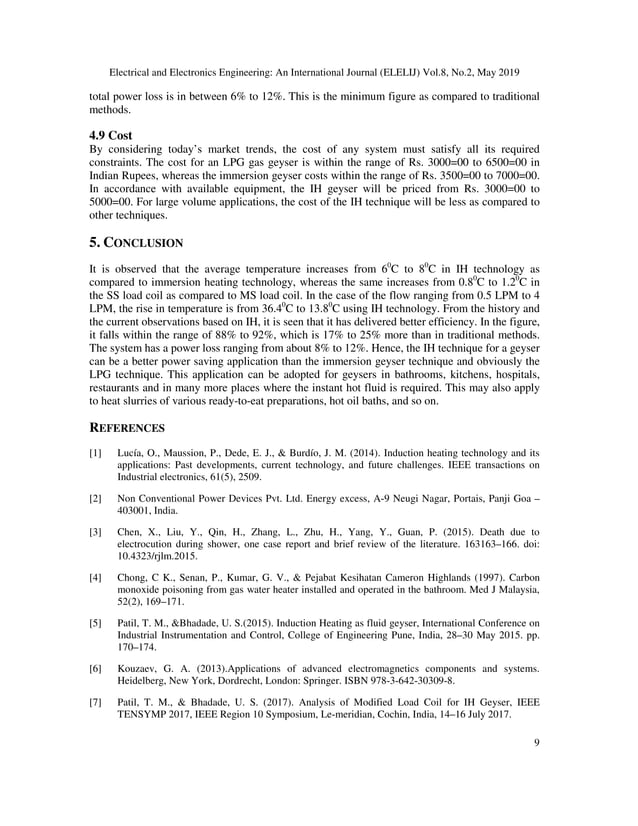 HEAT ABSORPTION IN FLUID USING INDUCTION HEATING TECHNOLOGY | PDF