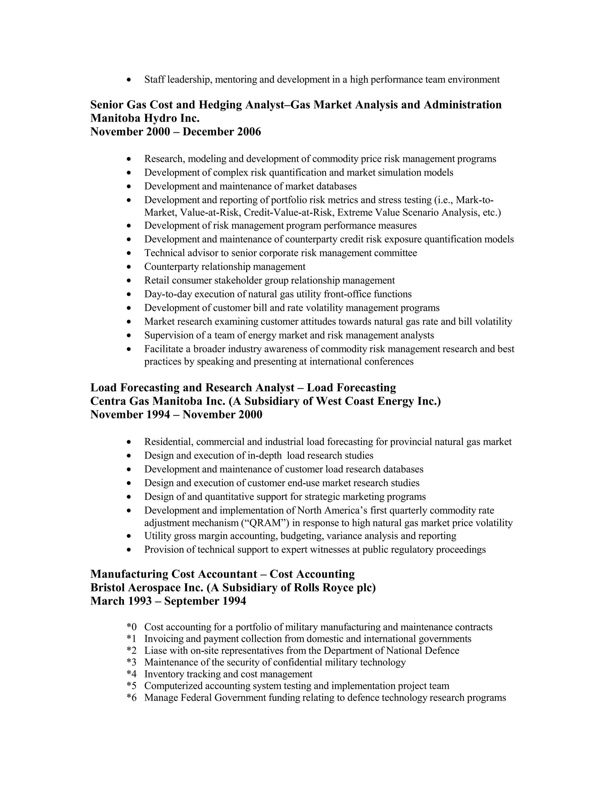 Brent Sanderson-Resume & CV (November 2016) | DOC