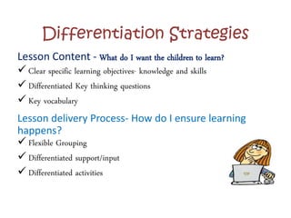Differentiated Strategies to promote Inclusion2000 | PDF
