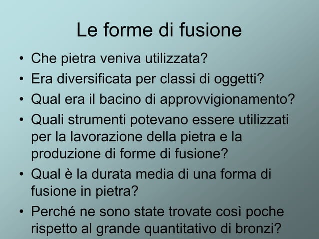 Ldb S.P.A. 20-06-2014 Pellegrini - archeologia sperimentale. la fusione ...