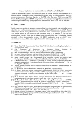 SECURED TEXT MESSAGE TRANSMISSION IN A WIRELESS COMMUNICATION SYSTEM WITH THE IMPLEMENTATION OF ...