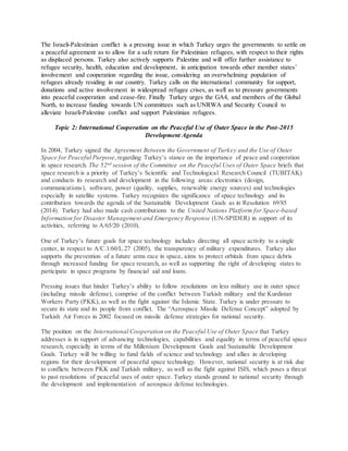 UBCMUN Position Paper - Turkey | DOCX