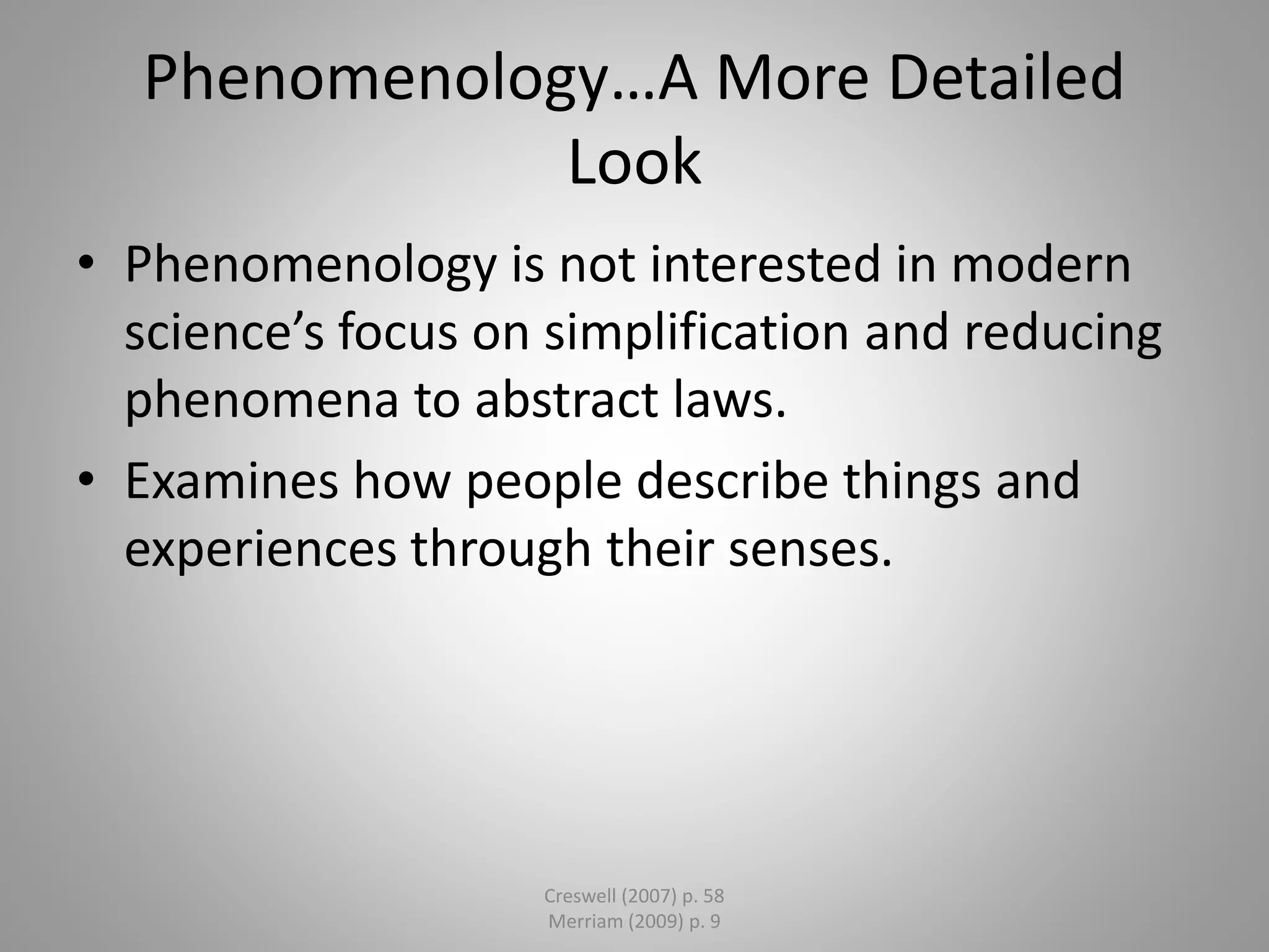 phenomenological | PPTX