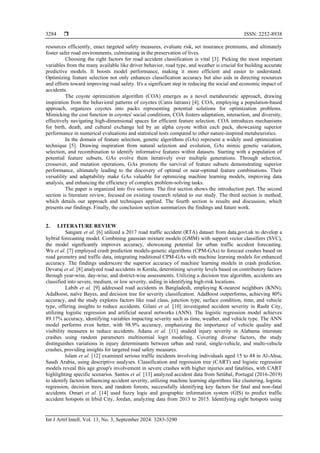 Optimized feature selection approaches for accident classification to enhance road safety | PDF