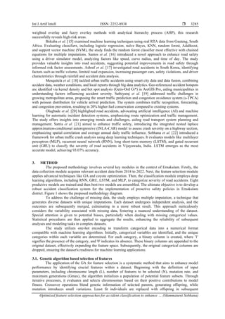 Optimized feature selection approaches for accident classification to enhance road safety | PDF