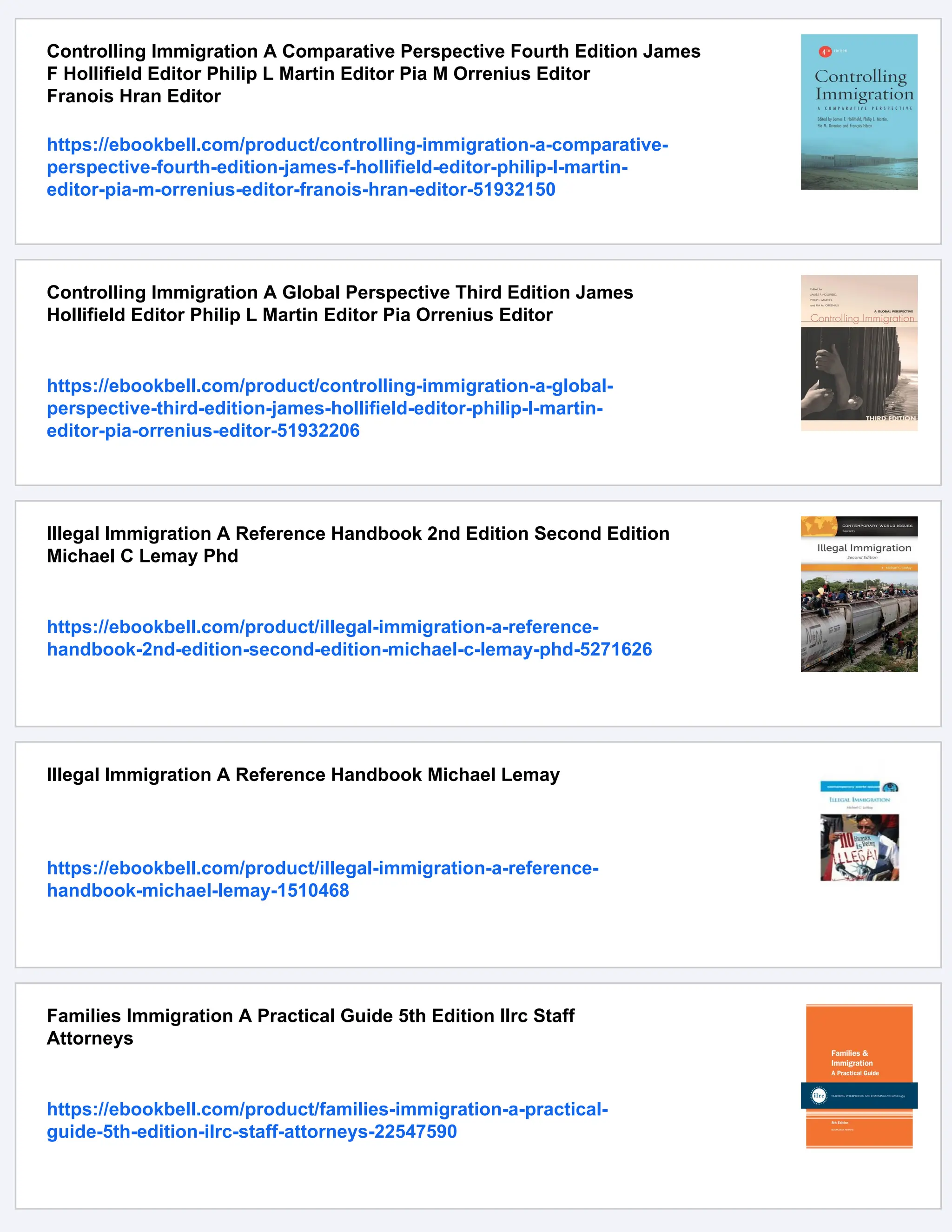 Immigration A Documentary And Reference Guide Thomas Cieslik | PDF